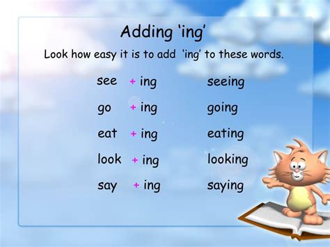 PPT Adding Ing To Verbs PowerPoint Presentation Free Download ID 693892