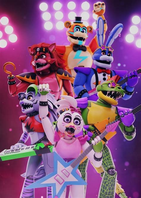 Shattered Glamrock Bonnie