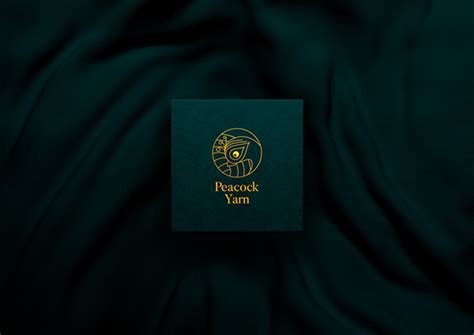 Peacock Yarn Identity On Behance
