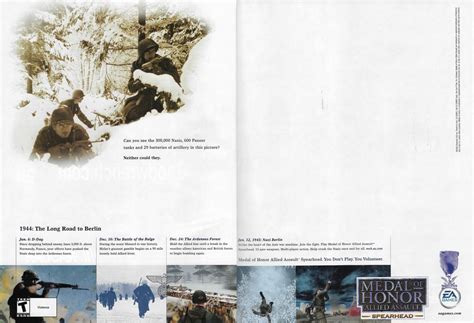 Medal Of Honor Allied Assault Spearhead Official Promotional Image