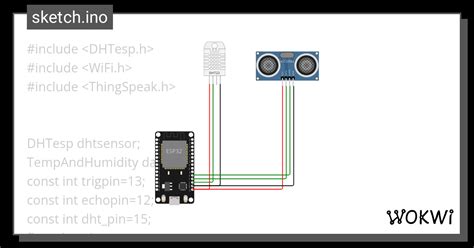 DHT Esp Wokwi ESP32 STM32 Arduino Simulator