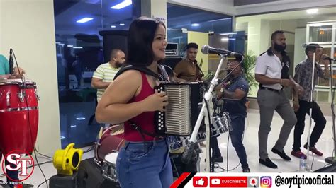 Las Flores Yinet Santos Ft Banda Ideal En Vivo Soyt Picooficial Youtube