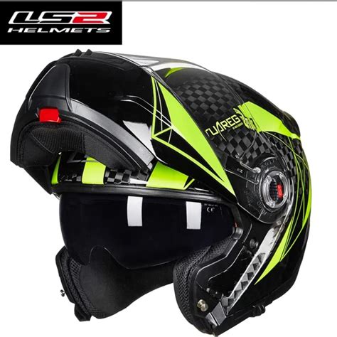 Jual Helm Carbon Fiber Ls2 Modular Tuareg Ff 394 Super Ringan Shopee