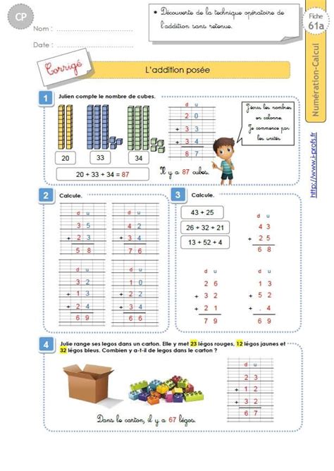 Cp Numeration Calcul Calculer En Passant Par La Dizaine Artofit