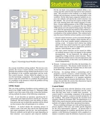 A Framework For Unifying Problem Solving Knowledge And Workflow