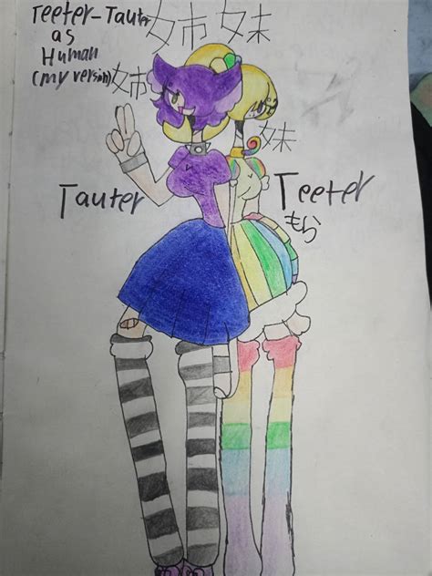Teeter Tauter As Human My Version By Blueberrypuff84 On Deviantart