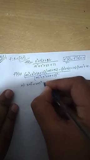 If F R→[−1 2] F X Ax3 X2 Bx 33x2 9bx 17 Is Onto Function And F′ D F′ E