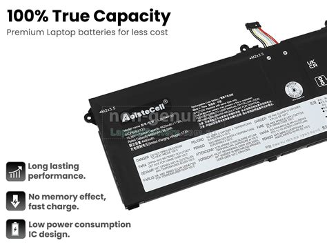 Battery For Lenovo Legion S7 15ach6 82k8000rusreplacement Lenovo