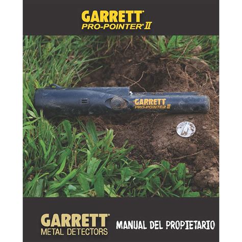 Garrett Pro Pointer Ii Instruction Manual Digital Serious Detecting