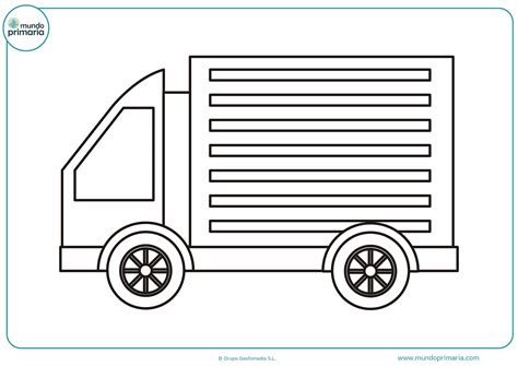 Imagenes De Trailers Para Dibujar Dibujos De Camiones Para Colorear Y