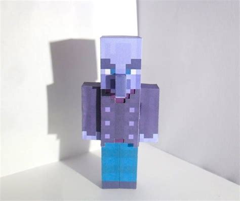 Papercraft Vindicator Paper Crafts Minecraft Tatto