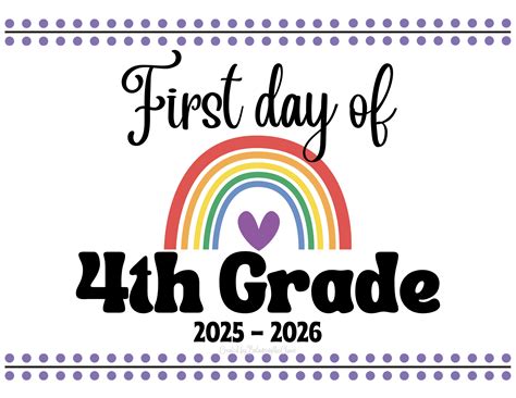 Free Printable 2025 2026 First Day Of School Signs Balancing The Chaos