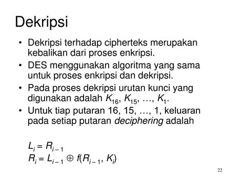 Ppt Dea Data Encryption Algorithm Powerpoint Presentation Free