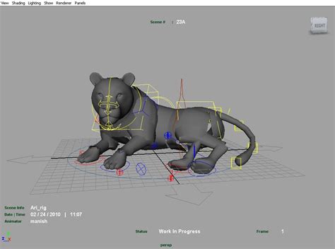 scene head up display for maya free animation scripts plugins