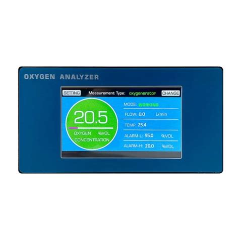 Online Digital Dissolved Oxygen Meter Air Oxygen Gas Meter With