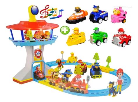Torre Patrulla Canina Luces Sonido Tren Electrico Paw Patrol Envío gratis