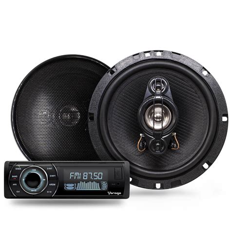 Vorago CAR 300 S Estéreo para carro Bluetooth con bocinas