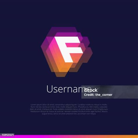 F字母表徽標向量圖形及更多字母f圖片 字母f 商標 立體 Istock
