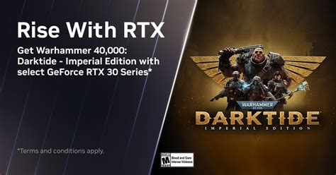 Warhammer 40,000: Darktide - Imperial Edition GeForce RTX 30 Series ...