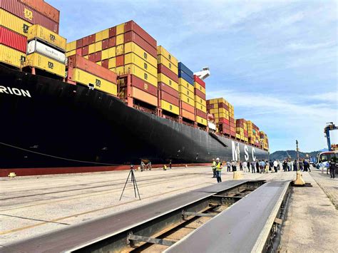 Porto De Itaguaí Recebe Navio De 366 Metros Pela Primeira Vez Diário