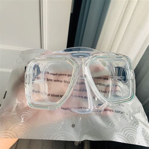 透明面鏡。全新 潛水 浮潛使用 蝦皮購物