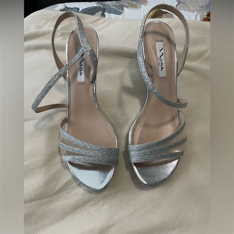 Nina Shoes Womans Nina Silver Heel Poshmark