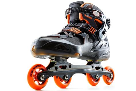 Inline Skate On White Background Premium Ai Generated Image