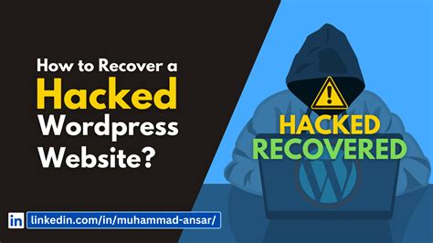 How To Recover A Hacked Wordpress Website 5 Steps