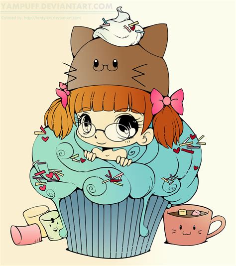 Cupcake Girl By Tentylers On Deviantart