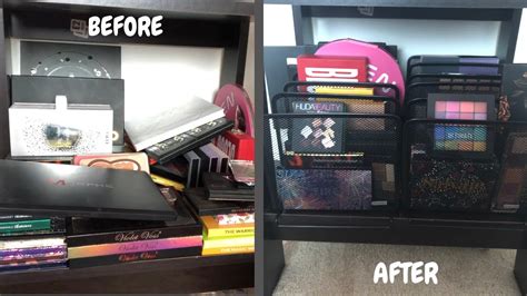 Organizing And Decluttering My Eyeshadow Palettes Youtube
