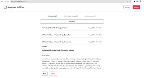 GitHub Sauravhathi Resume Builder Ui Resume Builder UI Is A Web