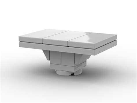 Lego Moc Table Minifig Scaled 3 By Motionsking Rebrickable