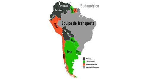 Alimentos y petróleo las principales exportaciones de toda América