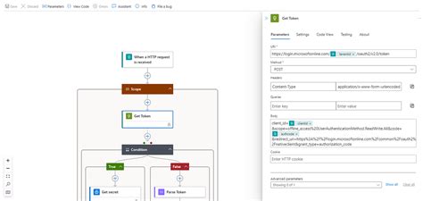 Request Authorization Code Of Azure Active Directory Oauth Using Web