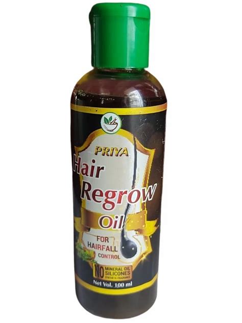 Ayurvedic Hair Regrow Oil Bottle Packaging Size 100 Ml At Rs 198