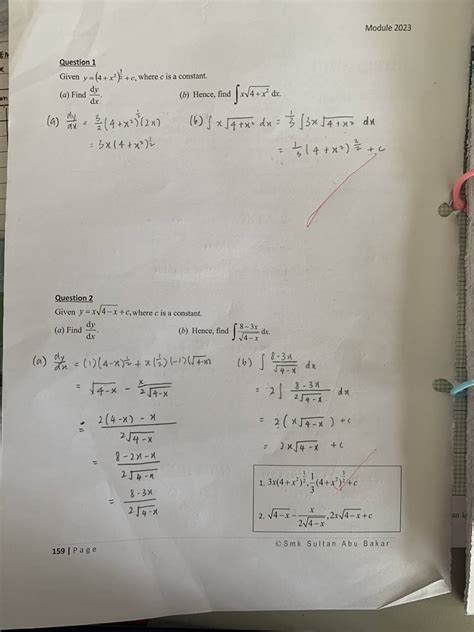 Integration As Reverse Of Differentiation