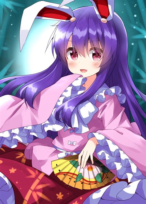 Reisen Udongein Inaba And Houraisan Kaguya Touhou Drawn By Ruu