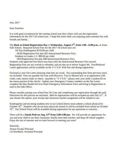 5 School Deregistration Letter Templates In Pdf Doc