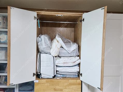 화이트 우드 옷장 장롱 장농 서랍장 원목 장 흰색 침실가구 중고나라