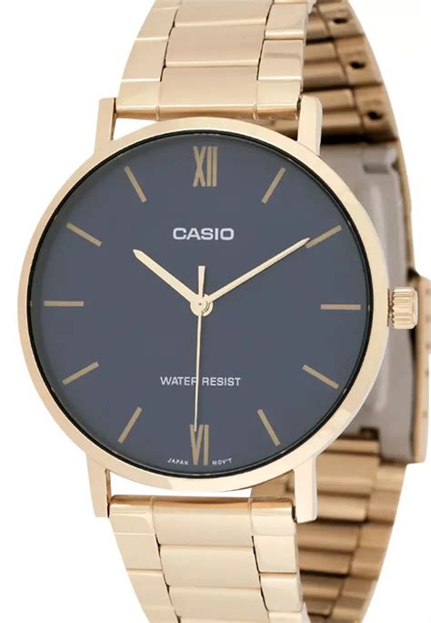 Jual Casio Analog Men MTP VT01G 2BUDF Gold Original 2025 ZALORA