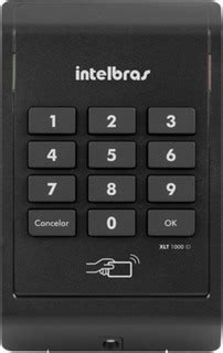 Leitor Rfid Teclado Xlt 1000 Id Intelbras MercadoLivre