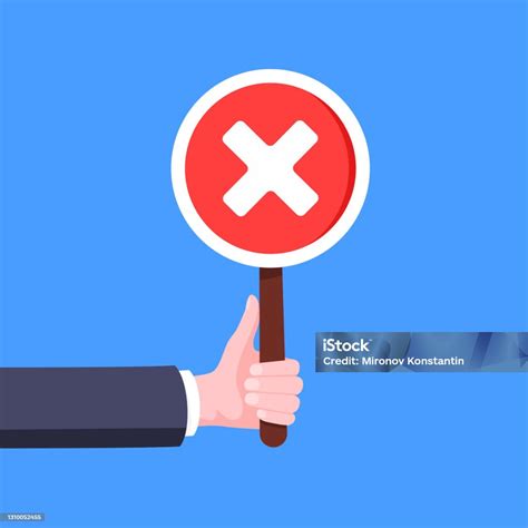手握複選標記交叉 X 圓形橫幅板業務概念平面樣式設計向量插圖向量圖形及更多罪惡感圖片 罪惡感 字母x 標誌 Istock