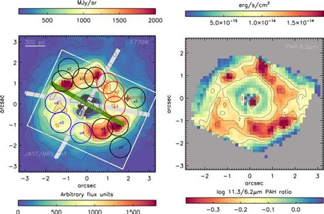 Maps Of The Central ∼6″ Region Of Ngc 7469 Which Includes The Agn And