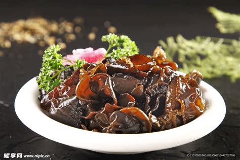 野生黑木耳摄影图 传统美食 餐饮美食 摄影图库 昵图网