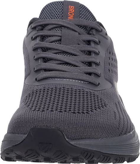 Bronax Mens Wide Cushioned Supportive Road Running Shoes Wide Toe