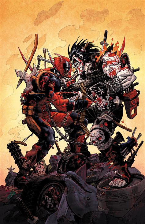 Lobo Лобо Настоящий мужик Deadpool Дэдпул Уэйд Уилсон Dc
