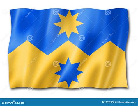 Otago Region Regions Of New Zealand South Island Map Vector