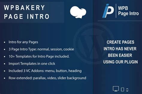 wpbakery page intro addon for wpbakery