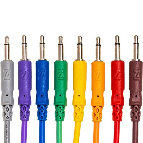 Hosa Cmm 890 Unbalanced Patch Cables3 Foot 8 Pack