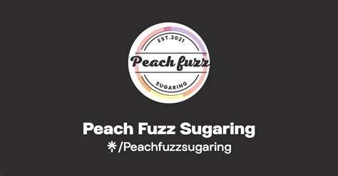 Peach Fuzz Sugaring Instagram Facebook Linktree